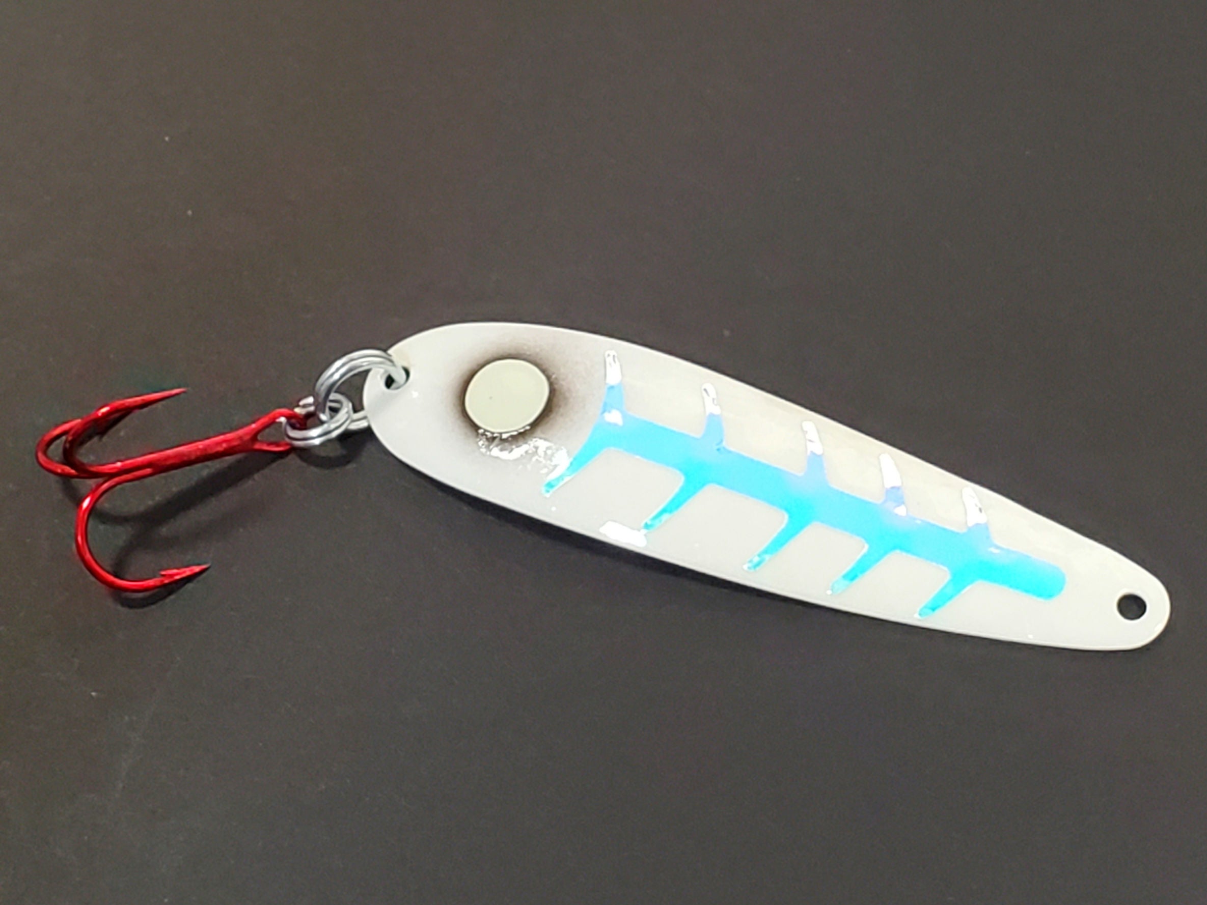 SuperGlow 'Pearl Zombie' Spoon | Fisher Tackle Company