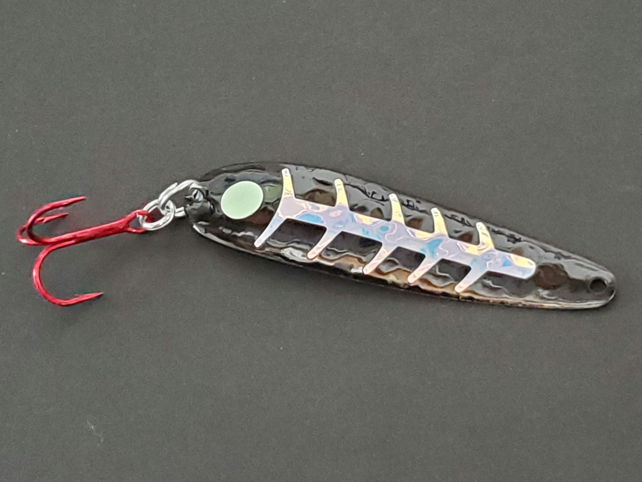 SuperGlow 'Black Zombie' Spoon | Fisher Tackle Company